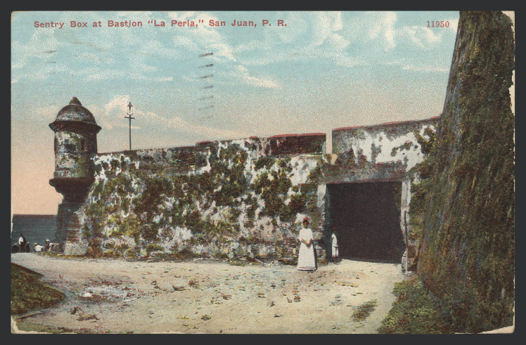 cultura afropuertorriqueña: Foto: Sentry Box at Bastión "La Perla", San ...