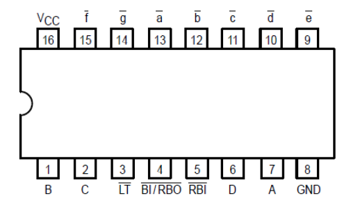 BCD - 7 Segment Decoder (7447) | Electronics Info