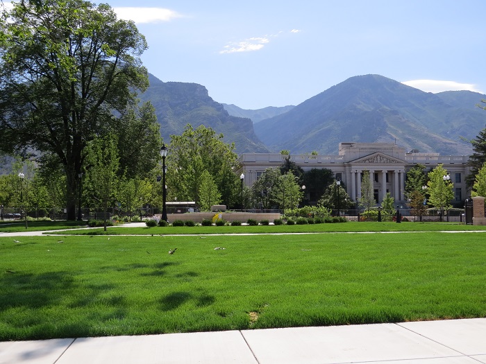 New Temple in Provo: Provo South Stake Fireside: The Original Tabernacle