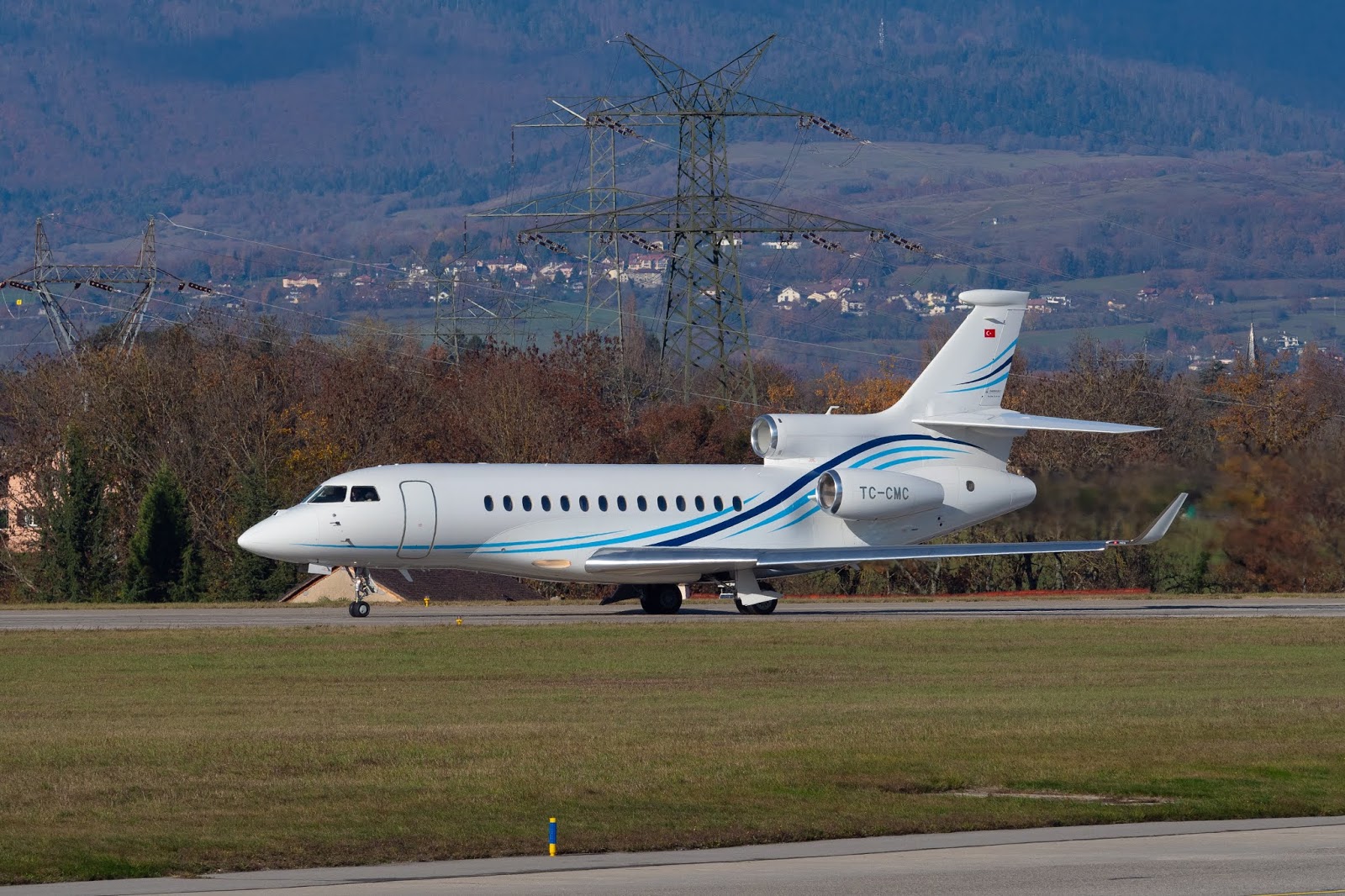 FLUGZEUGE Privatjets etc: TC-CMC Dassault Falcon 7X FA7X c/n 274