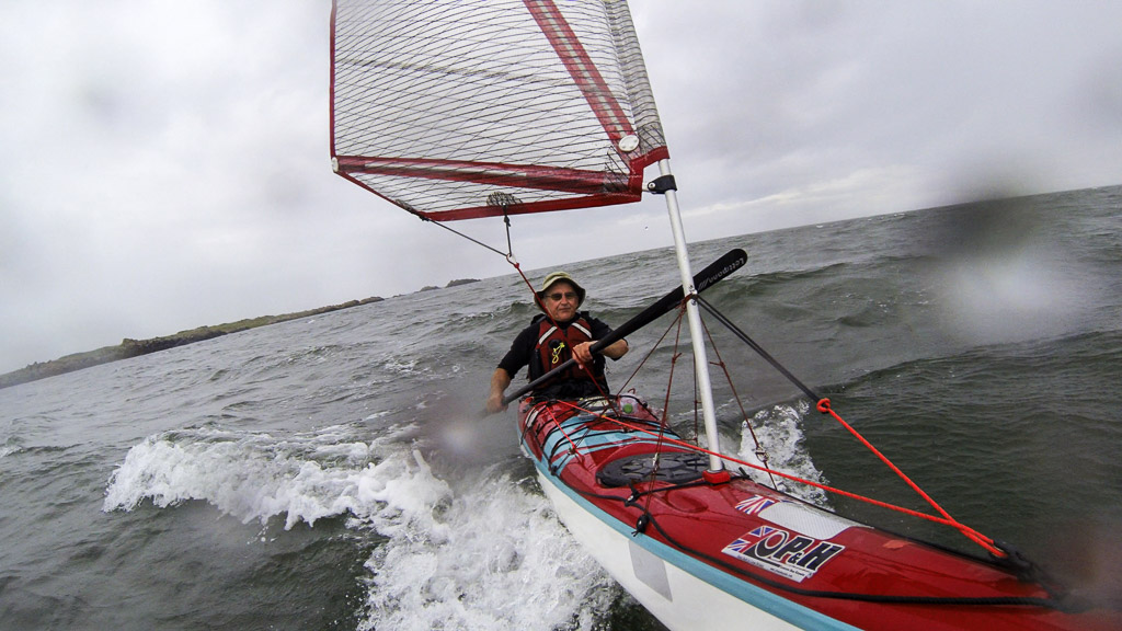 Sea kayaking with seakayakphoto.com: Flat Earth Kayak Sails Trade Wind ...