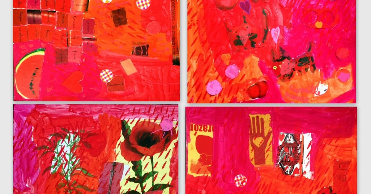 les petites têtes de l'art: Rouges..