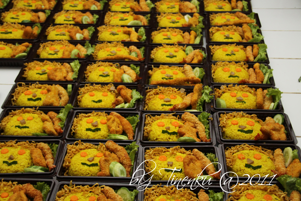 Tinenku: Nasi Kuning ala Bento milik Keisha