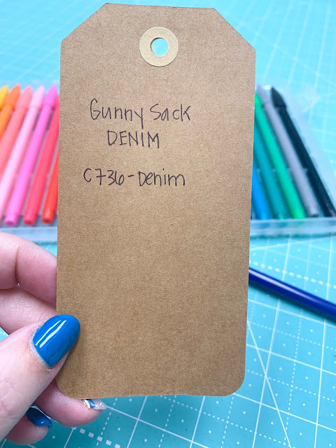Bee In My Bonnet: Fabric Swatch Tags Tutorial!