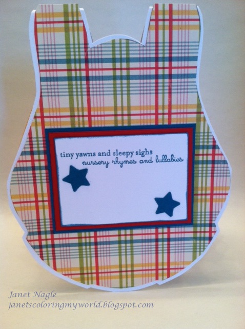 Coloring My World: Baby Card