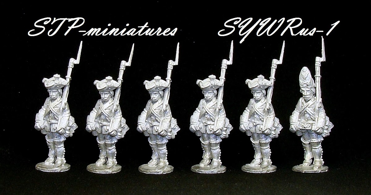 STP-miniatures St.Petersburg - STuPin: Wargame Miniatures, 28 mm, SYW ...