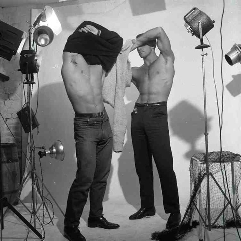 Male Models Vintage Beefcake: Vic Haywood and Roy Scammell Photographed ...