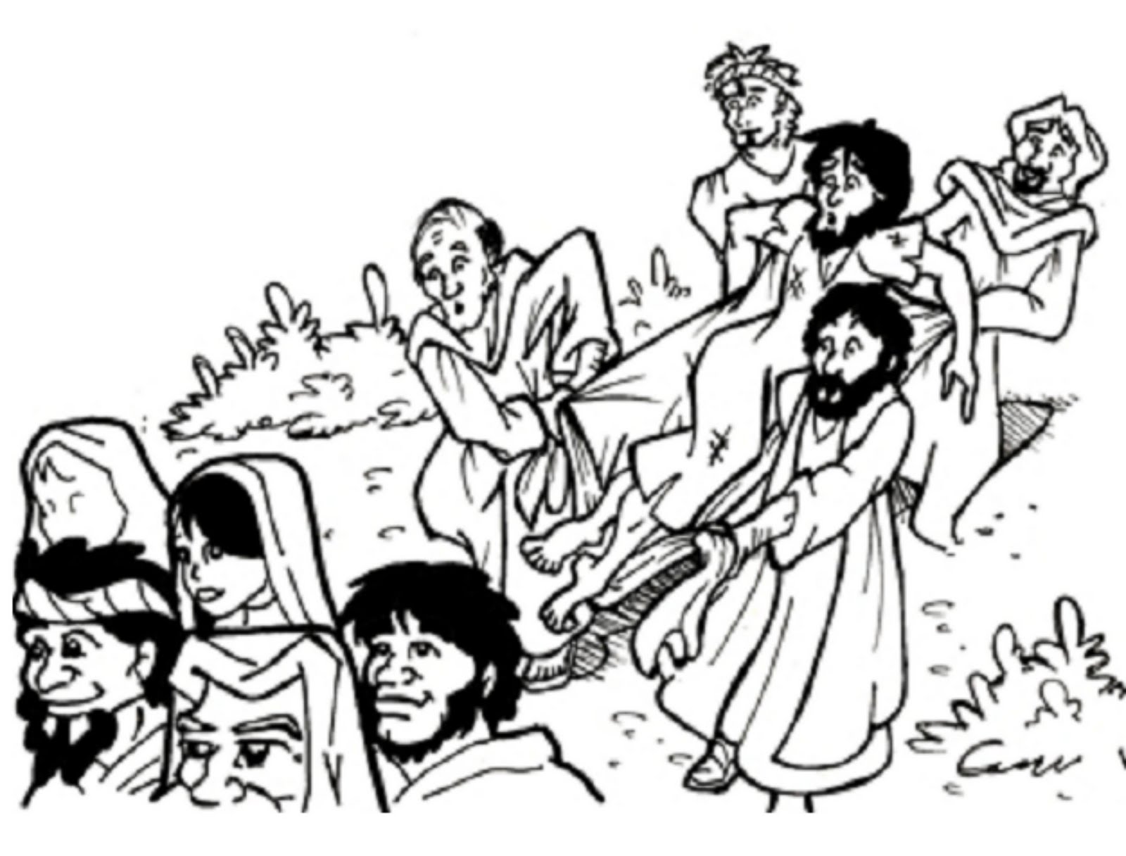 JESÚS SANA A UN PARALÍTICO