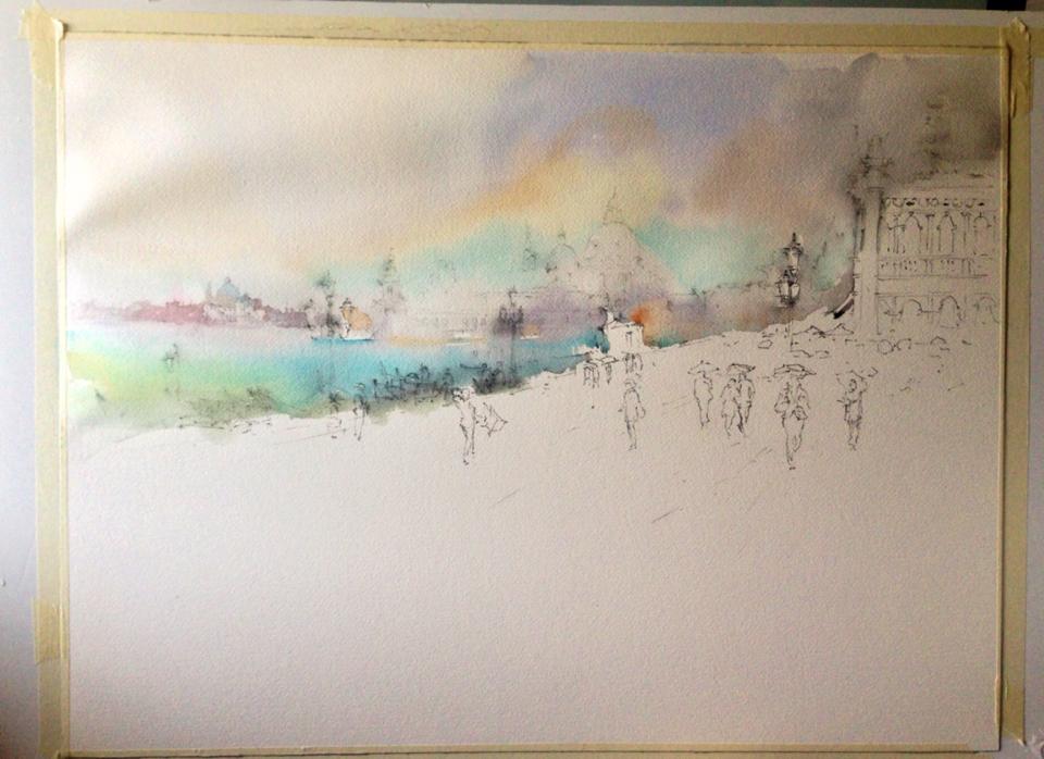 Art Of Watercolor: Igor Sava (Moldova - Italy)