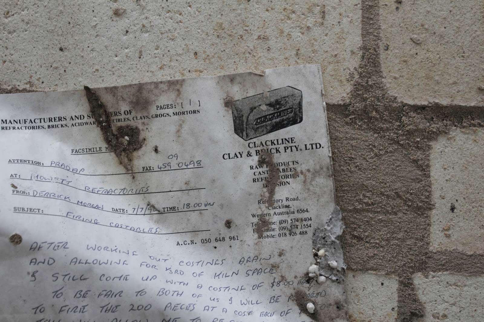 Breaking Into The Industry: Abandoned: Clackline Refractory (Part 2, 18 ...