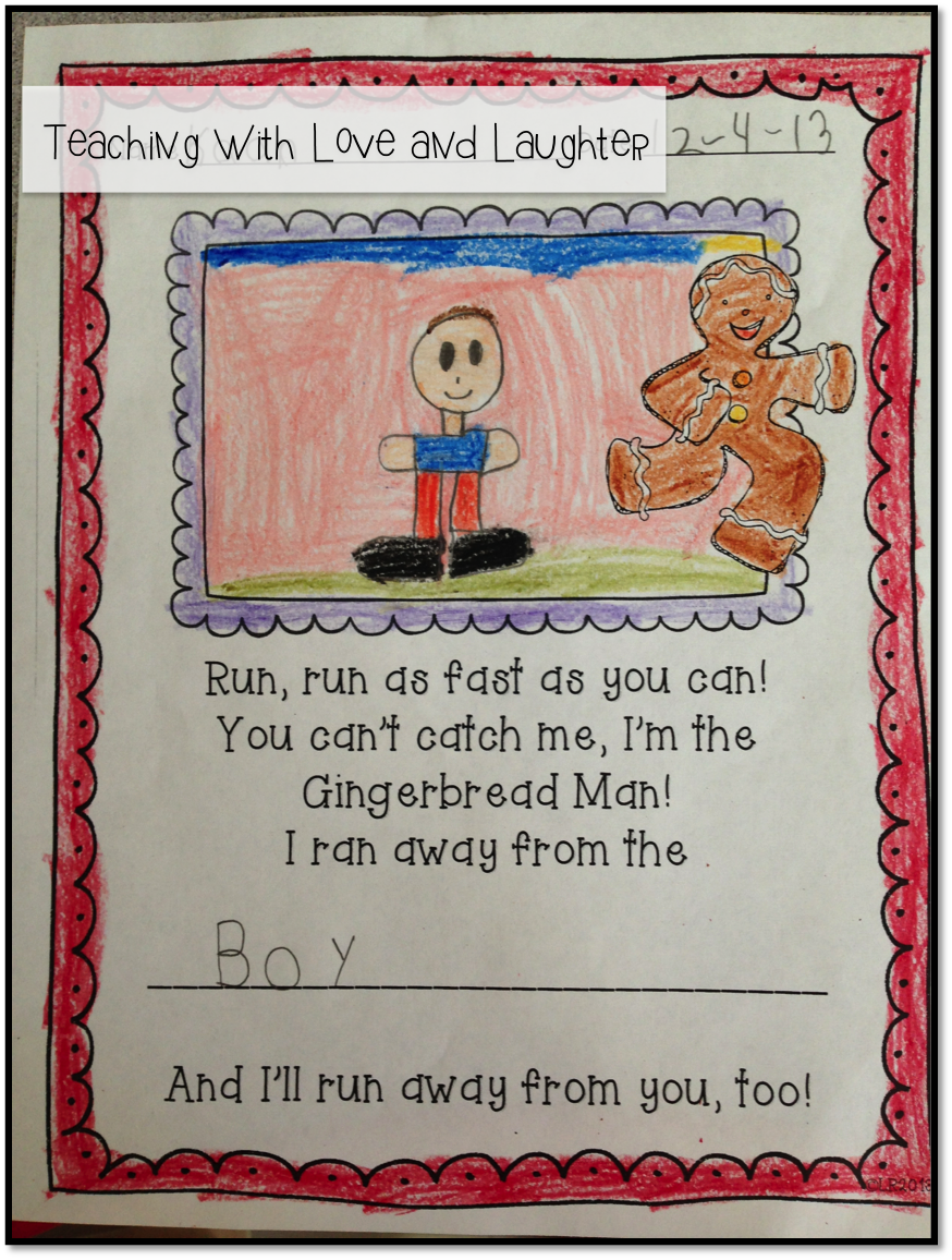 Teaching With Love And Laughter Gingerbread Writing Freebie Teaching With Love And Laughter Gingerbread Writing Freebie