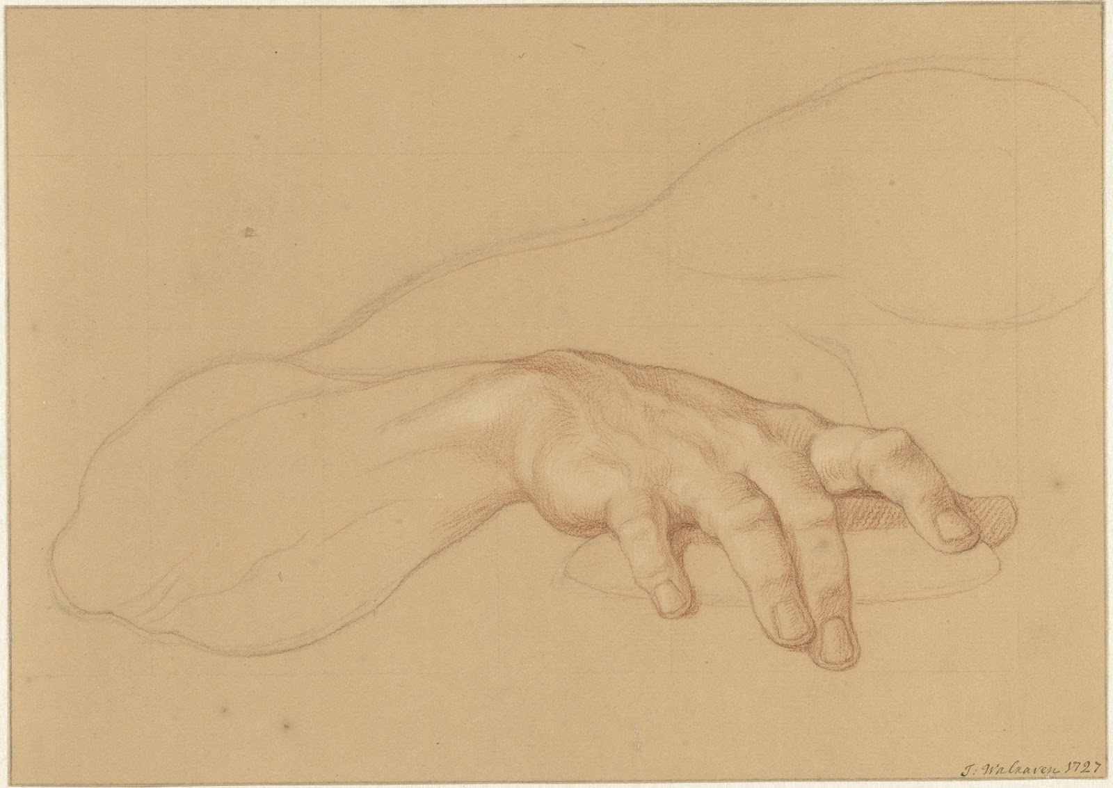 Spencer Alley: Artists studying Hands - after 1700 (Rijksmuseum)