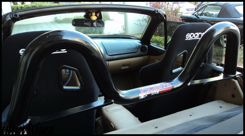 JDMbits: Mazda Mx5 Miata Black Style Bar!