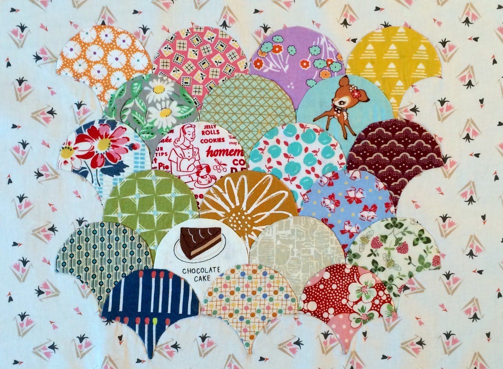 my stumbling Clam Shell block, discounts and a winner! / CHARM ABOUT YOU