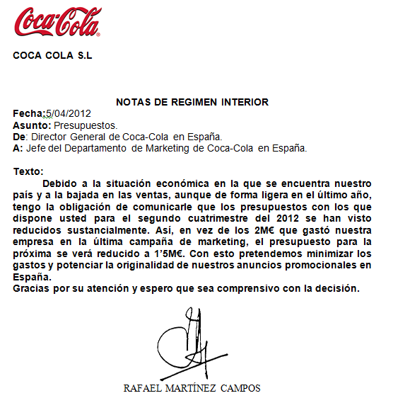 Notas interiores Grial: EJEMPLOS DE NOTAS INTERIORES