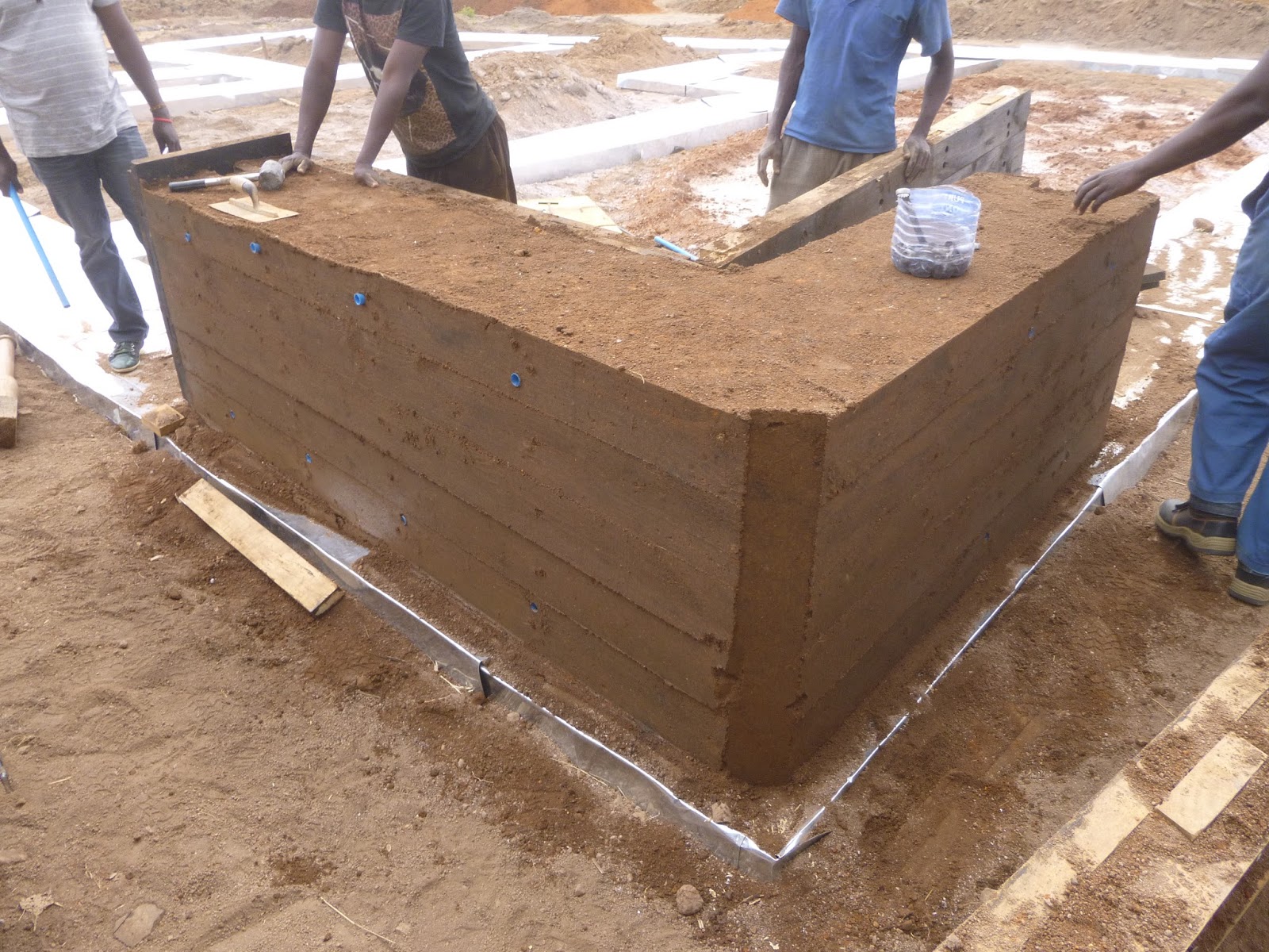 Design, Build, Live Rammed Earth: The start of something...