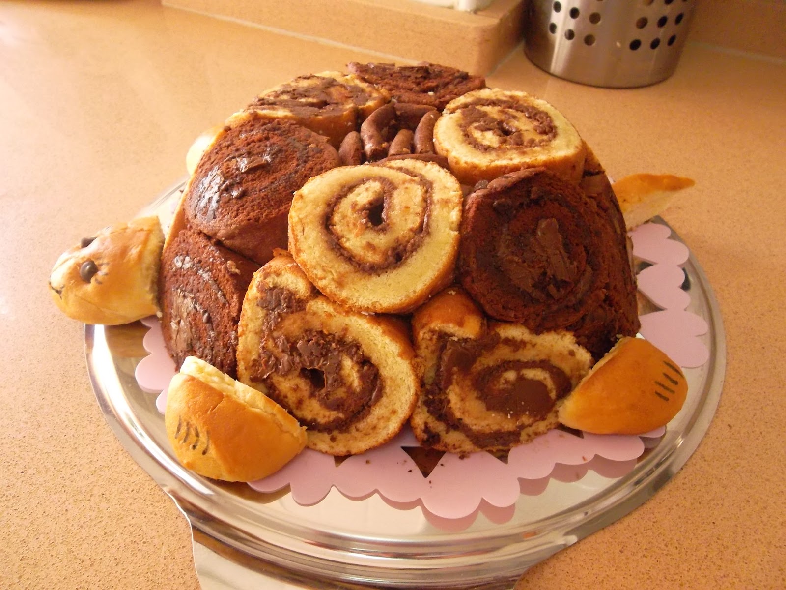 CREMA Y CHOCOLATE: TARTA TORTUGA GERTRUDIS