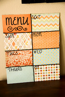 Kaminski's Creations: Menu Board