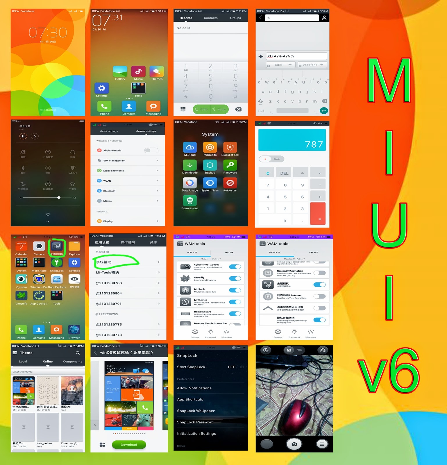 MIcromax A74 & A76: MIUI v6 FOR A74/A76/NOVA F/MITO A50