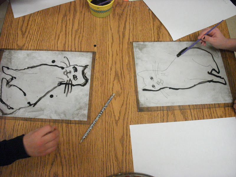 ARTASTIC! Miss Oetken's Artists: Andy Warhol's Cats and Soup Can Ink ...