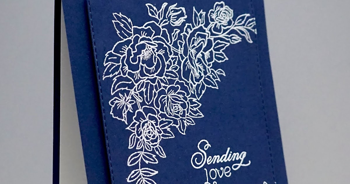Sending Love with the Climbing Roses Stamp Set - Kylie Bertucci