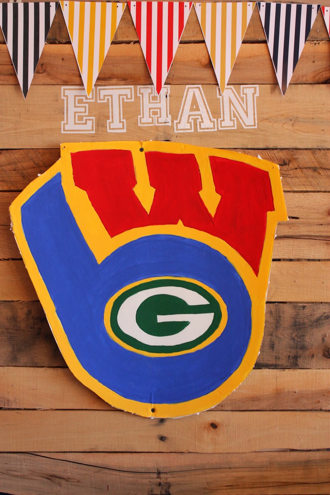 Buckets of Grace: {Real Party} All Wisconsin Boy Sports Party ...