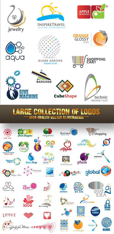 Quality Graphic Resources: Large Collection Of Logos - Vector Stock