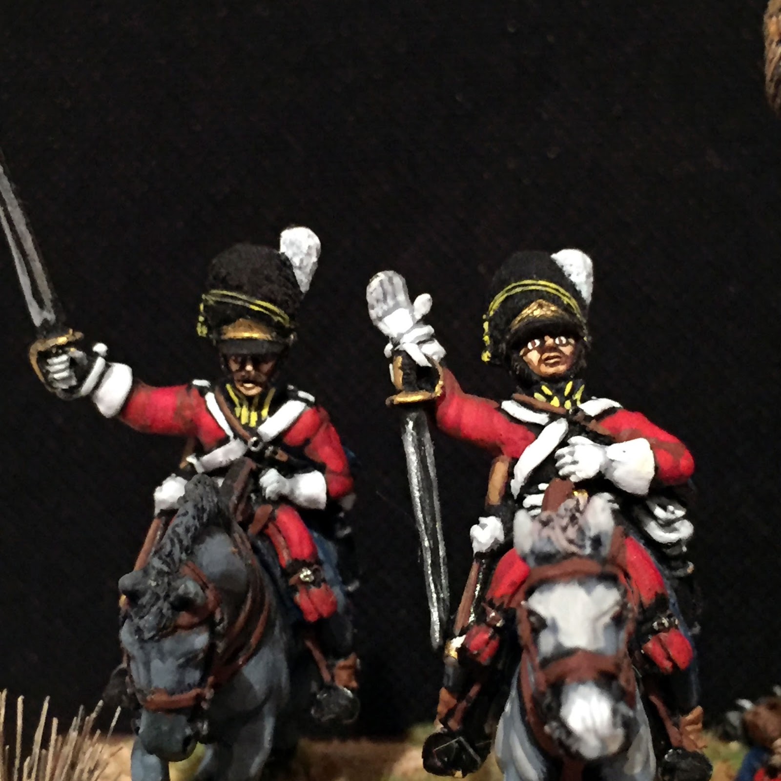 The Queens Shilling : 28mm Napoleonic - Royal Scots Greys - Waterloo 1815