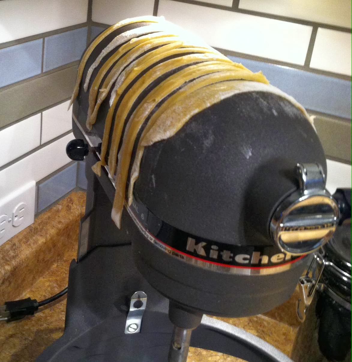 Here's to trying some thing new: Quick and Simple Homemade Pasta