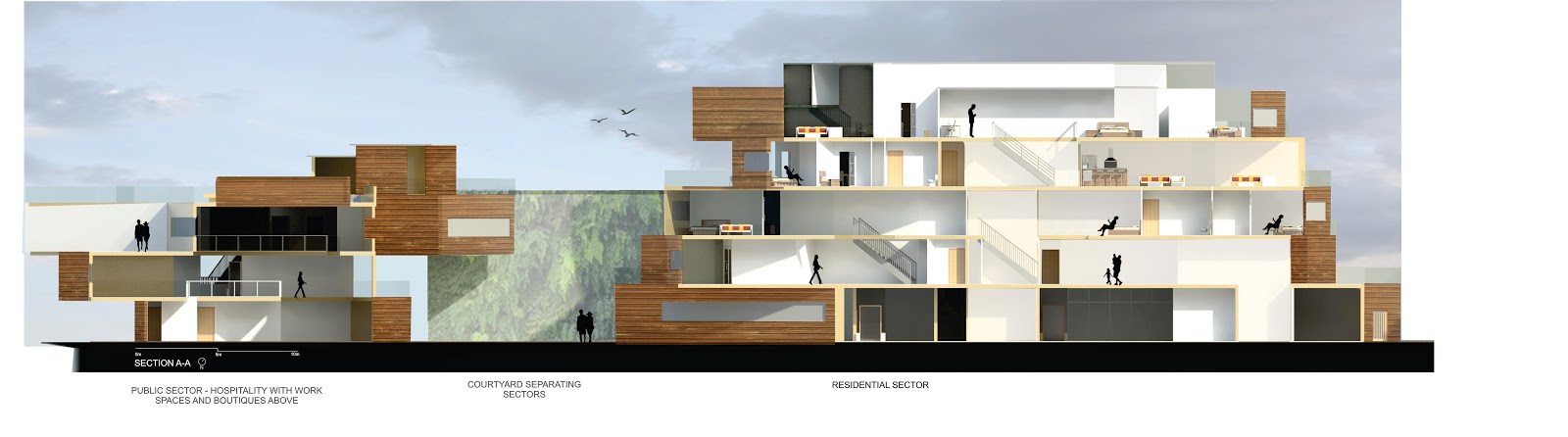 Architecture Fiction: WEEK 14 - SECTION AND ELEVATION DETAILS