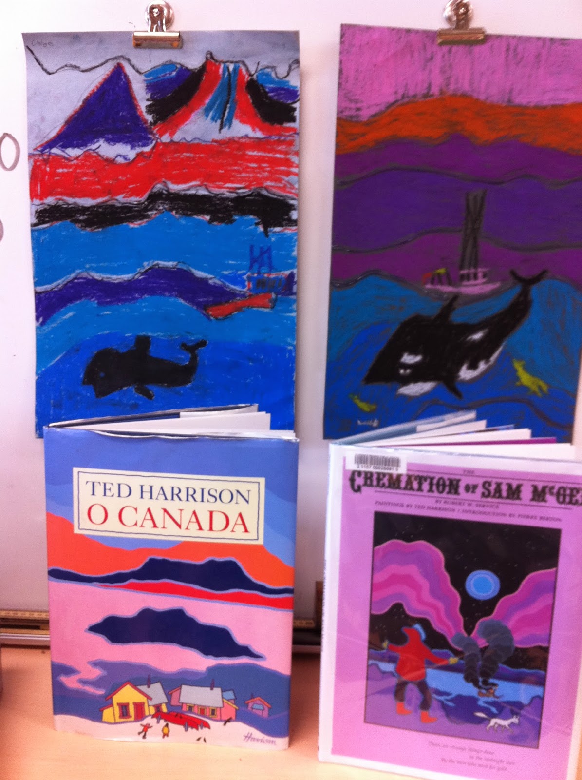 Ms Fink's Fabulous Grade Two class!: Ted Harrison Art, Celebrating the ...