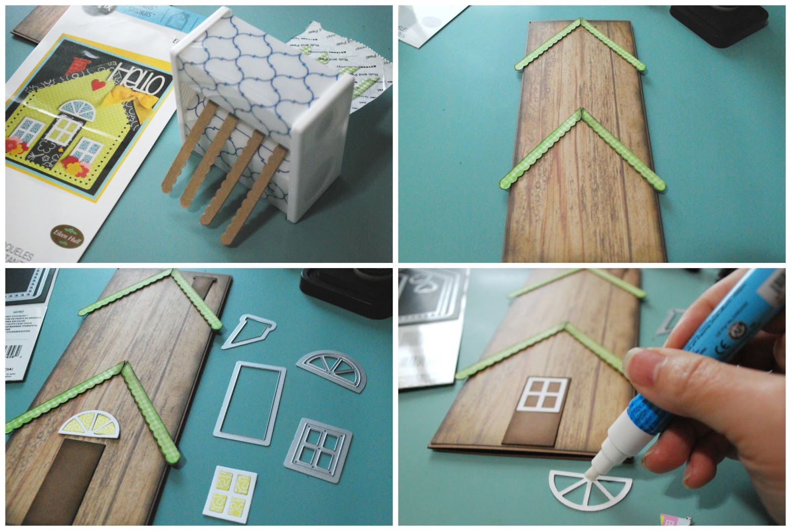 Up On Tippy Toes: Forest Spirits Treehouse Card