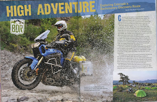 JonBeckMoto: Colorado Backcountry Discovery Route film in ADV Moto Magazine