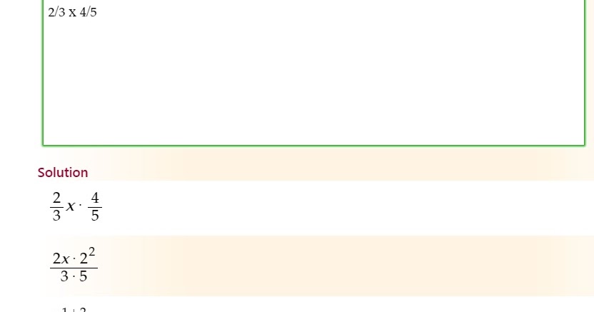 Online Math Problem Solver Blog: Multiplying Fractions- How is it Done?