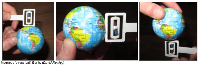 Earth Learning Idea: Magnetic Earth and Toilet roll of time
