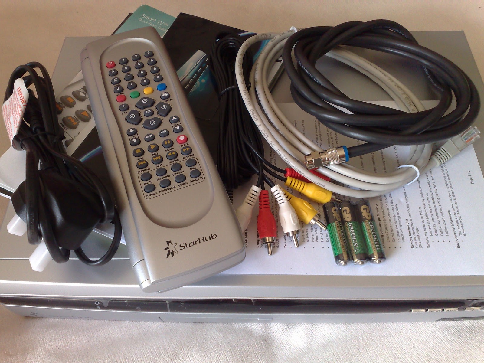 ~ Happiness ~: How To Terminate Your Starhub Cable TV Service?