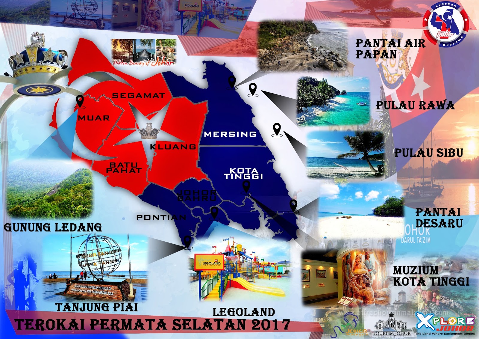 Cikgu Iera: POSTER BERTEMAKAN TAHUN MELAWAT JOHOR