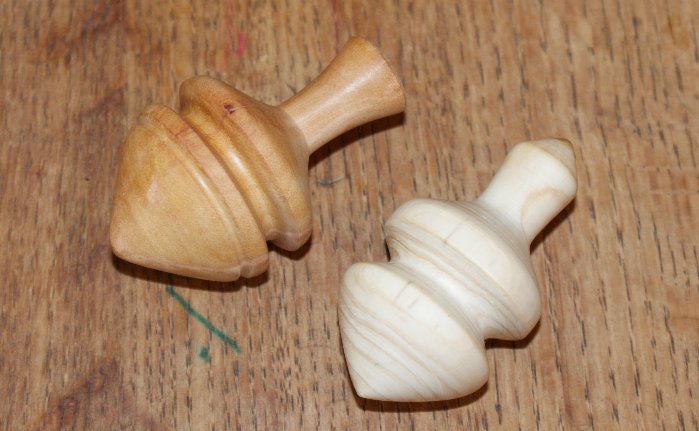 The Shed And Beyond: Homemade spinning tops ... ...
