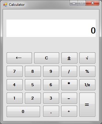 Visual Calculator : Visual C++ - JustdoCodings