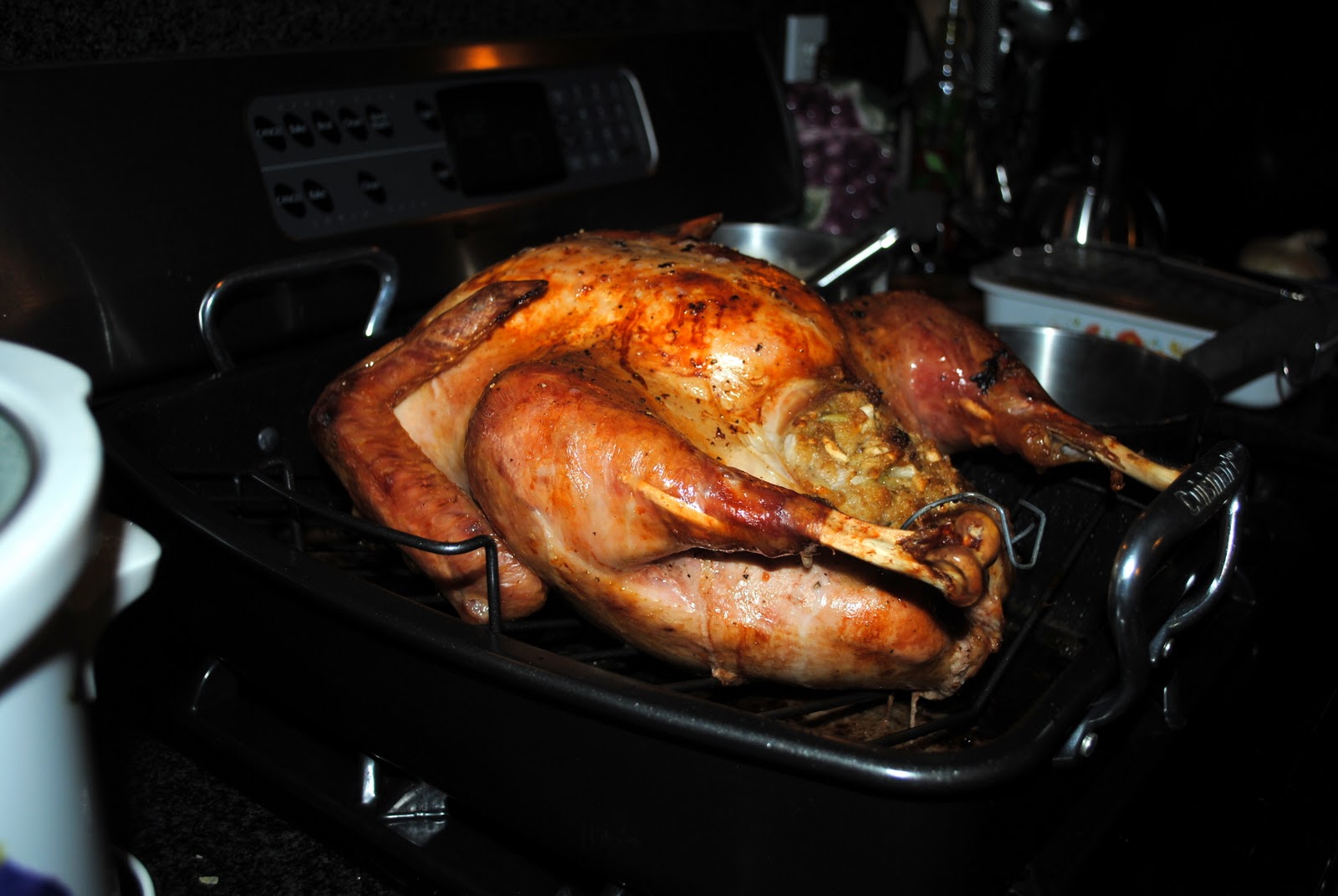 throwback thanksgiving thursday.. brined/roasted turkey with jalapeno ...