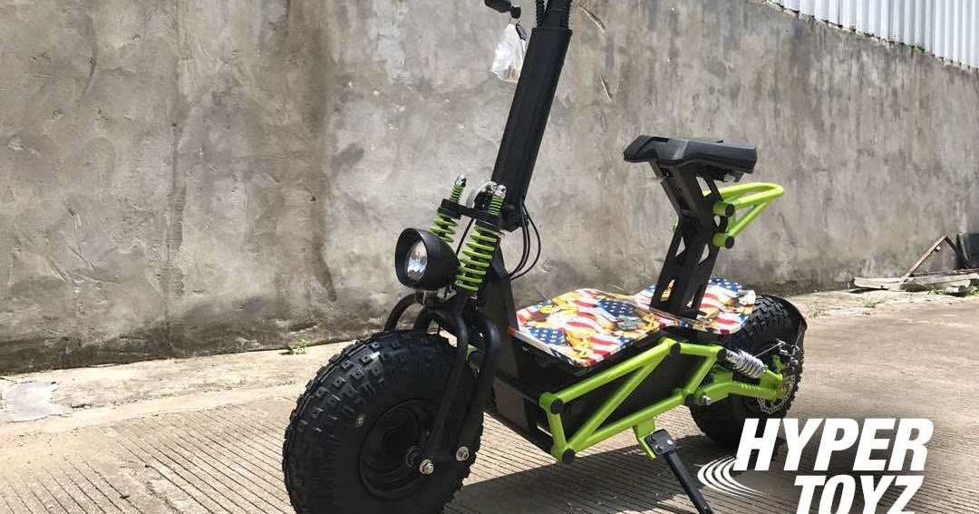 Hyper Power Sports: Electric scooter – A step forward to a green approach