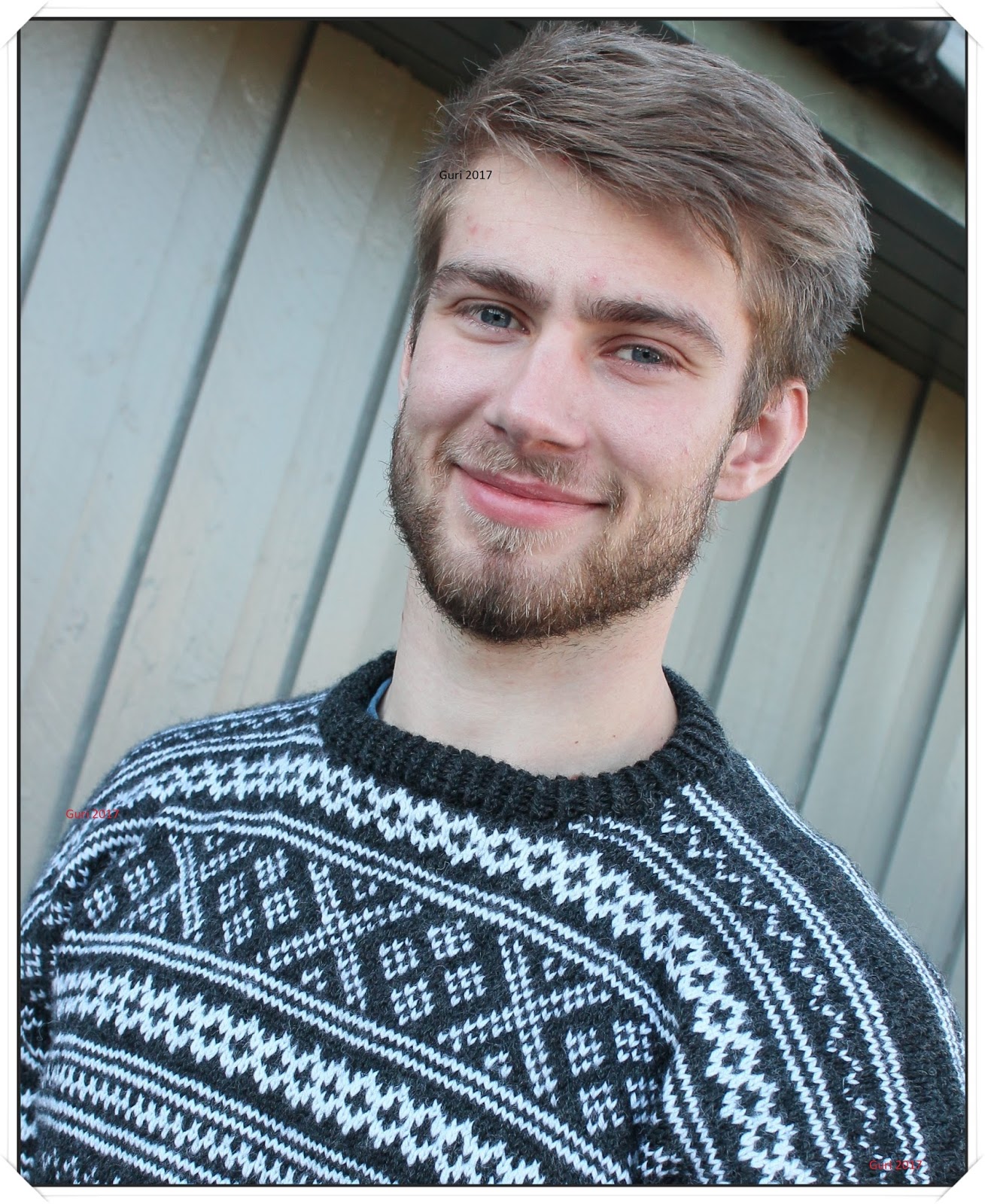 Hjerte GO`H Design: Setesdalsgenser til sønnen i huset