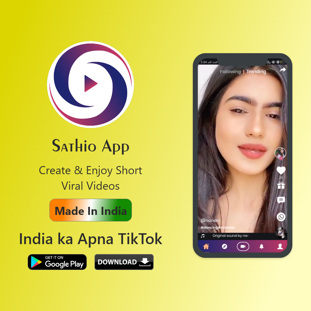 Sathio - India Ka Apna TikTok