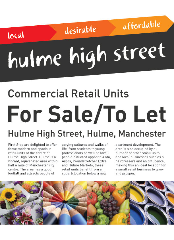 Mark Trevor: First Step - Hulme High Street retail units