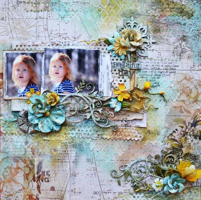 Blue Fern Studios: Two Layouts by Kelly Foster