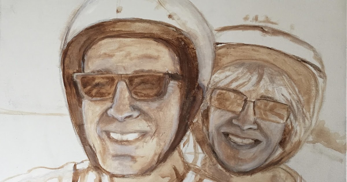 Randi Art: Portrait of Us (Painting as of Jan. 18, 2017)