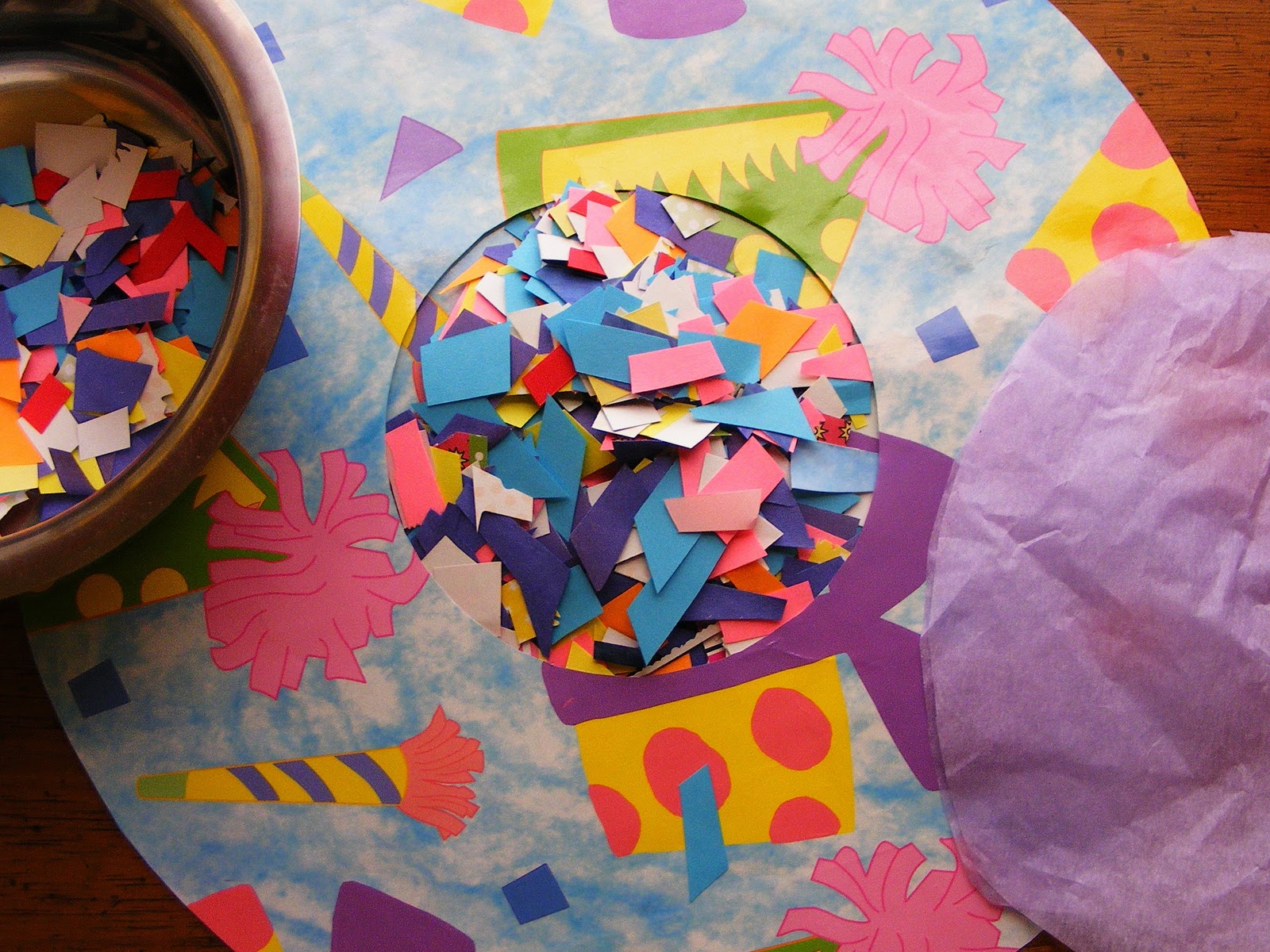 EcoScrapbook: Tutorial: Make a confetti dropper for your New Year's Eve ...