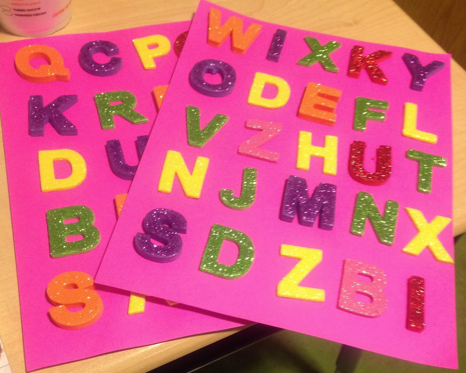 A Cute Way to Reinforce Letter Rocognition - Sunshine and Lollipops