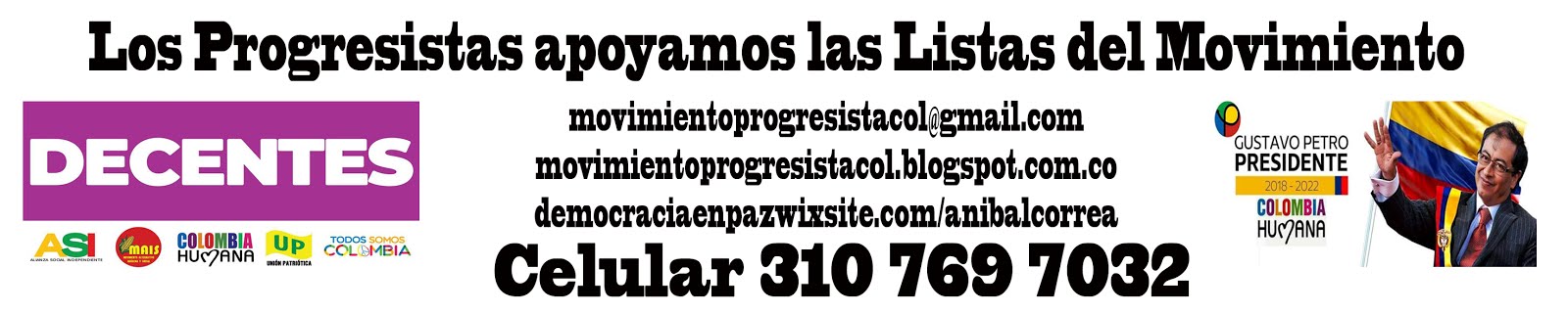 MOVIMIENTO PROGRESISTA COLOMBIANO: CONVOCATORIA PARTIDO PROGRESISTA DE ...