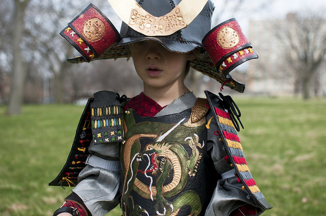 The Honorable Samurai, Age Five | sweet juniper!